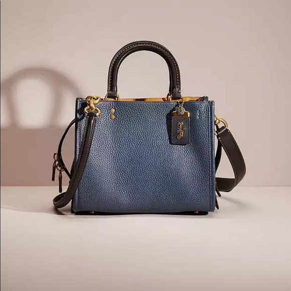 Coach | Bags | Nwt Coach Rogue 25 Dark Denim Multi | Poshmark